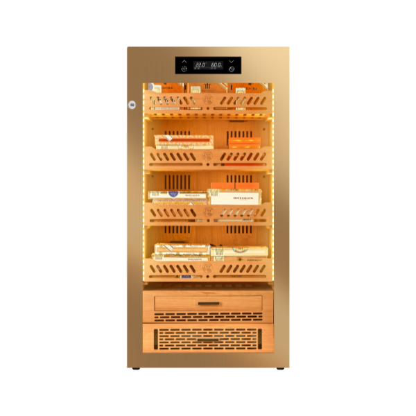 Premium Series Gold 1,200-Cigar Electric Humidor
